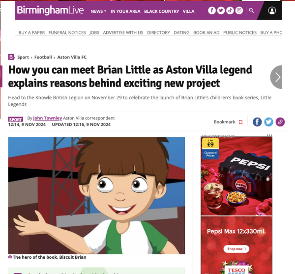 Front Page - Brian Little